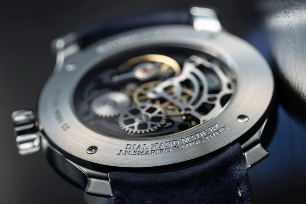 MING × J.N. Shapiro 37.06 Lightning – Hand-Engraved Guilloché Dial